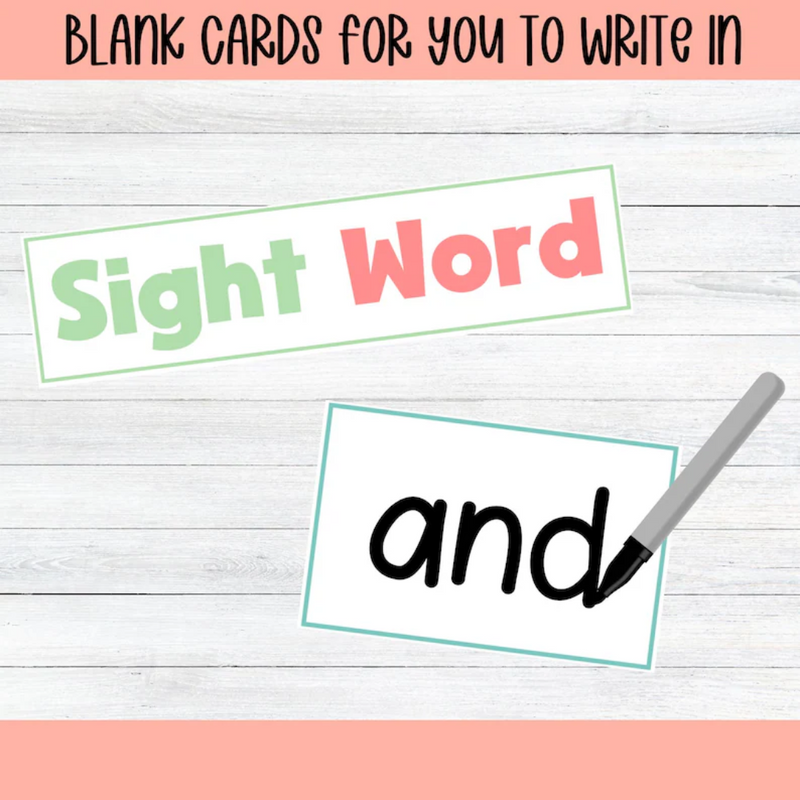 Preschool Focus Wall Printable Preschool Learning Flashcard Weekly Foc ...